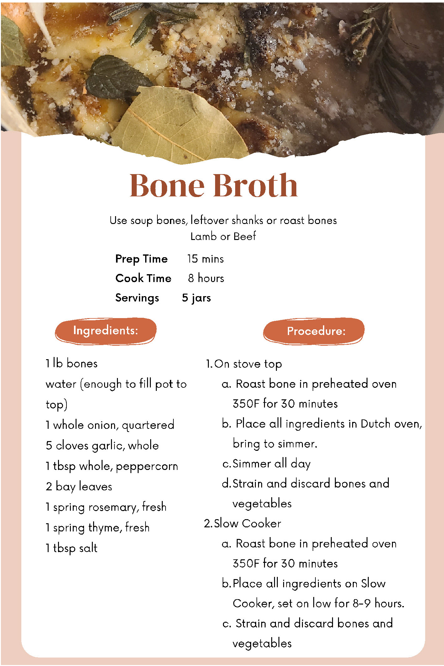 Bone Broth – Krazy Eh Farms